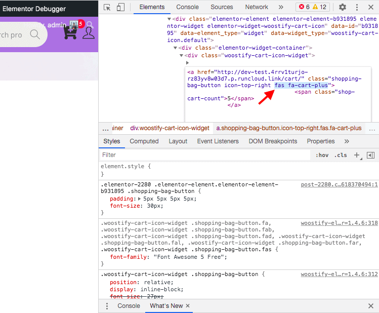 How to Change Woocommerce Shopping Cart Icon